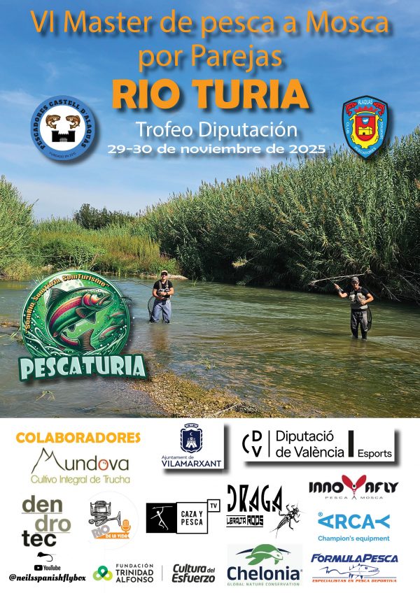 VI Máster de Pesca a Mosca por parejas 2025 – Pescaturia